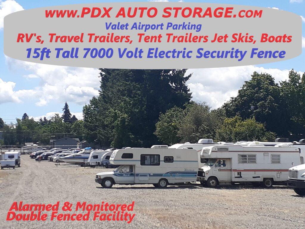 Looking to Store your Recreational Vehicle? - PDX Auto Storage