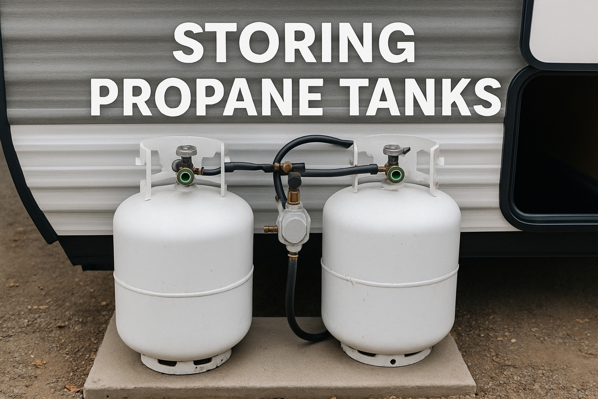 Safe Propane Tank Storage for RV Owners - PDX Auto Storage - RV, Boat ...